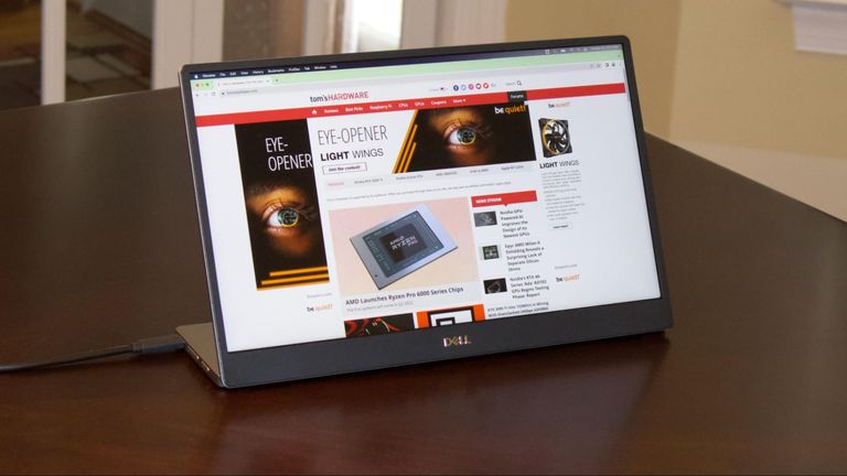 Dell C1422H Portable Monitor Review: Back to Basics | Tom's Hardware