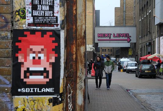 Level up! Disney creates 8-bit Lane for Wreck-It Ralph | Creative Bloq