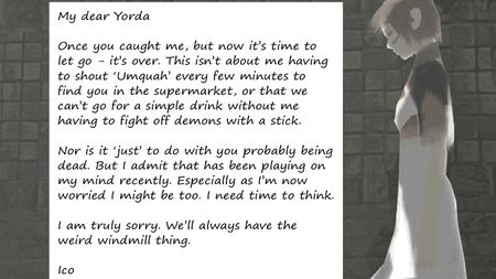 Video game couples: the break-up notes | GamesRadar+