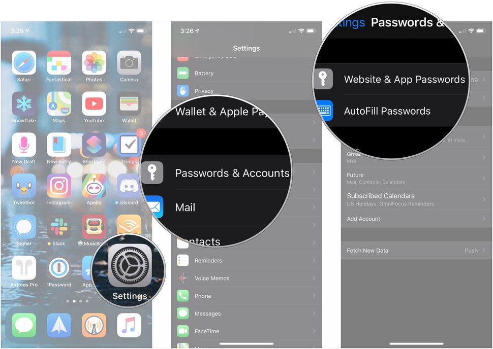 How to look up your accounts and passwords on iPhone and iPad | iMore