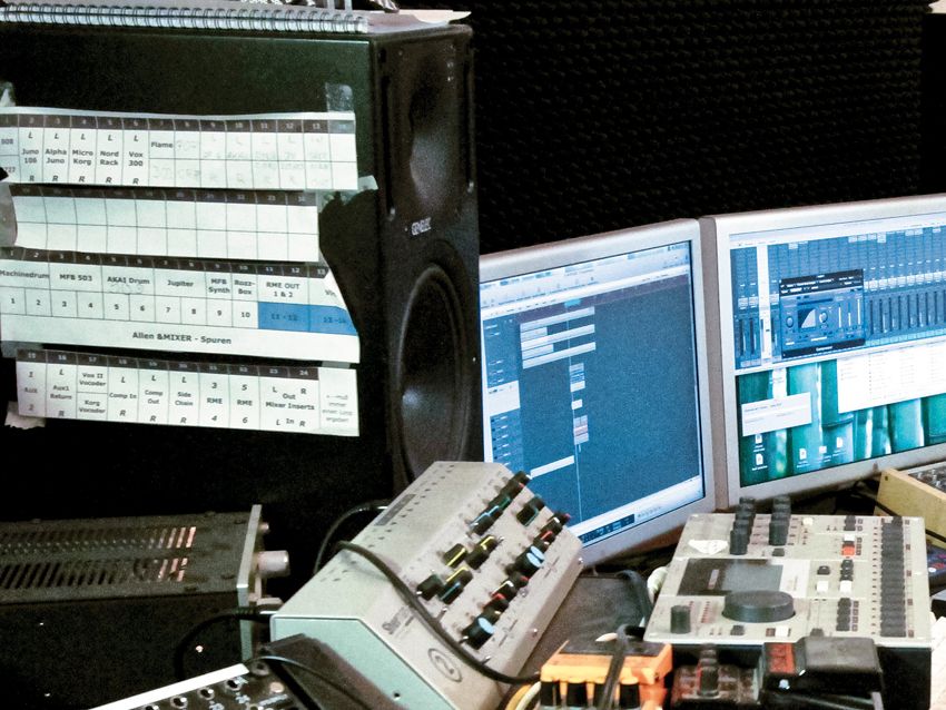 In pictures: Boys Noize and his hardware packed studio | MusicRadar