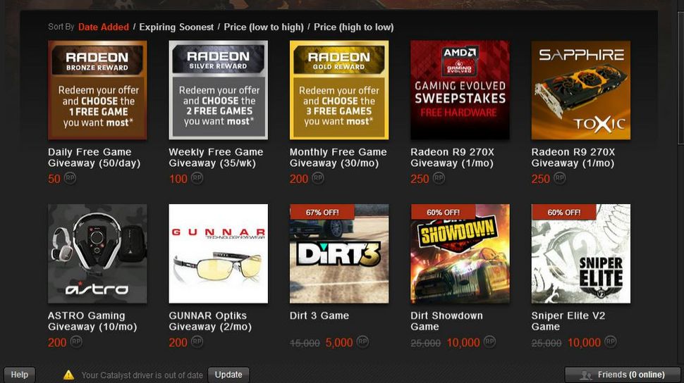 AMD Gaming Evolved app adds rewards, all you have to do is play | TechRadar