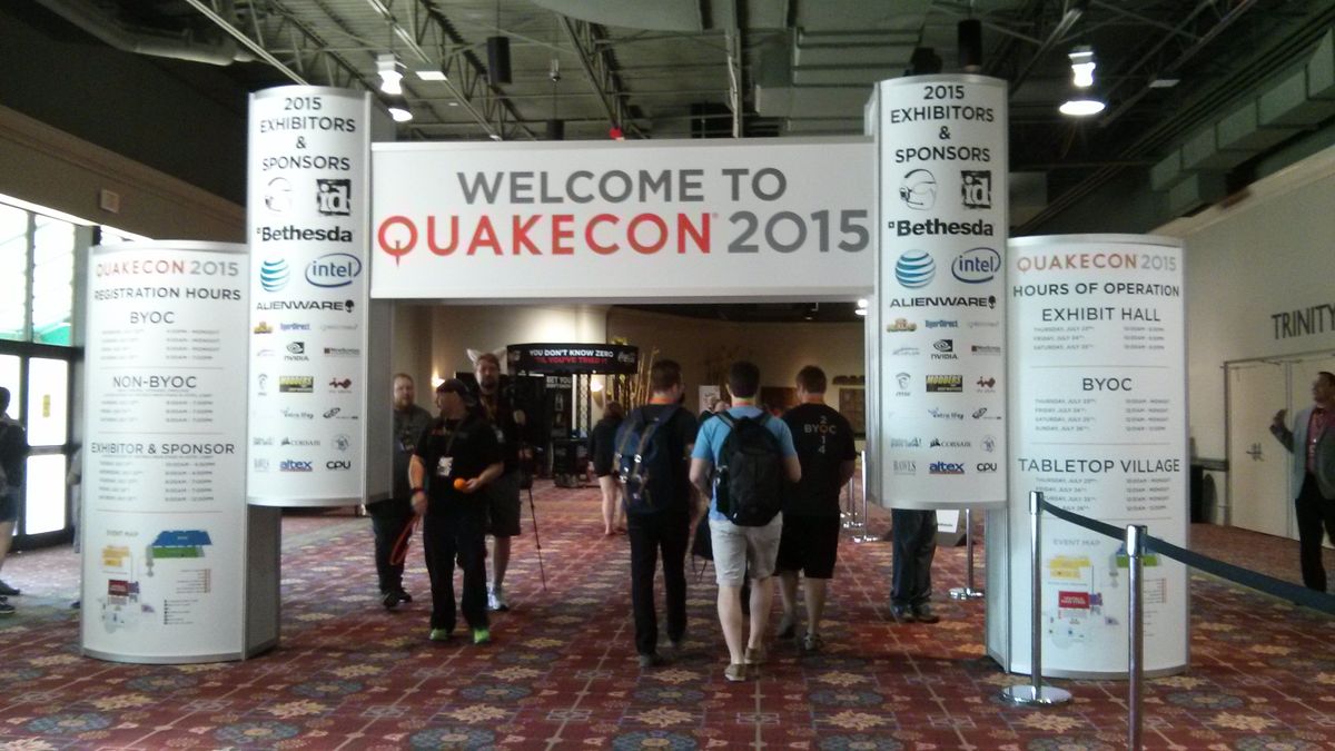 See Fallout, Doom, and lots of computers in these QuakeCon show photos ...