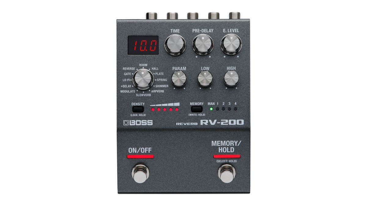 The Boss RV-200 Reverb pedal could be a perfect balance of features ...