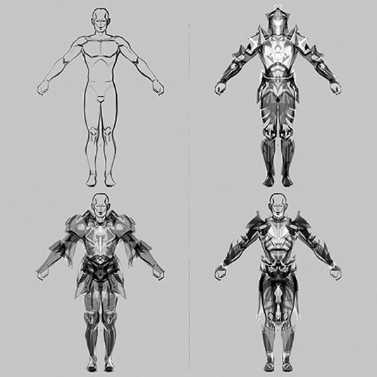 How to create a suit of armour in Photoshop | Creative Bloq