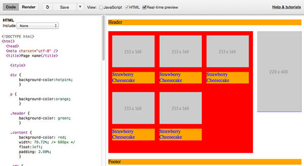 Building Prototypes In Html And Css Creative Bloq