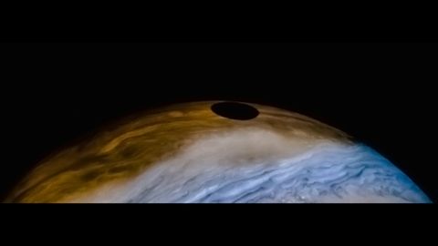 NASA's Juno Mission Checks Out Epic Io Eclipse on Jupiter | Space