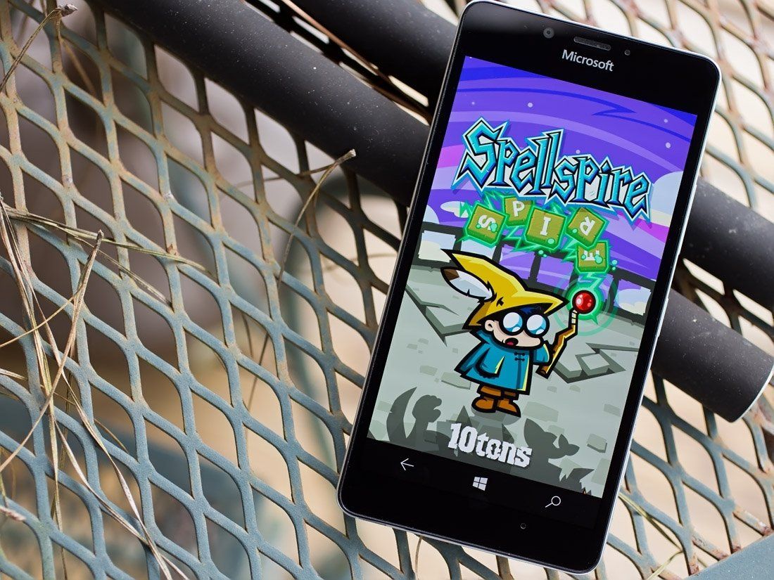 Spellspire, a Windows 10 Mobile mashup of word games and role-playing ...