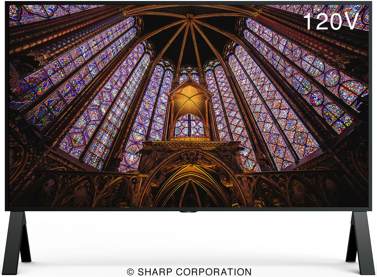Sharp Unveils New 120-Inch 8K Display: Up To 120Hz, HDMI 2.1, 2048 ...