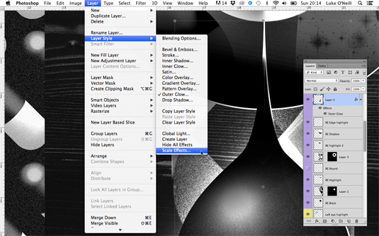 Working with layer styles and adjustment layers | Creative Bloq