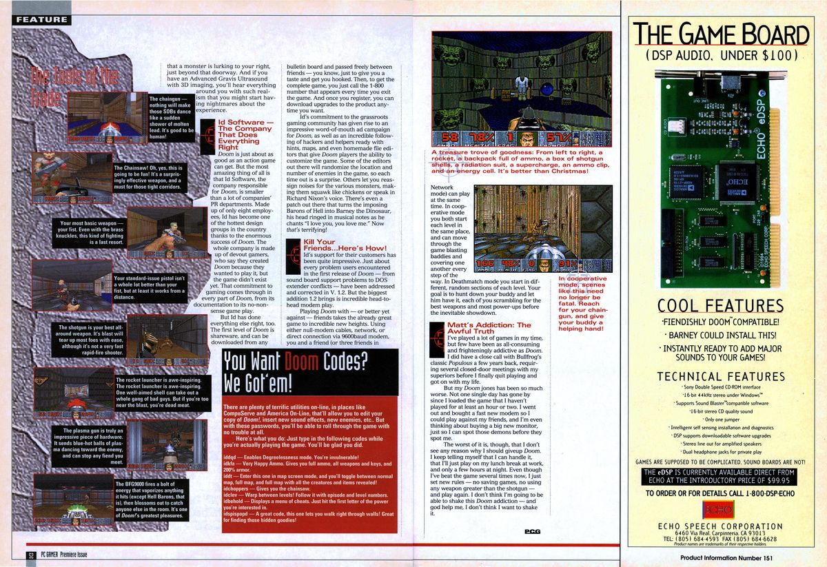 May 1994 - The peak of PC Gamer's Doom obsession | PC Gamer
