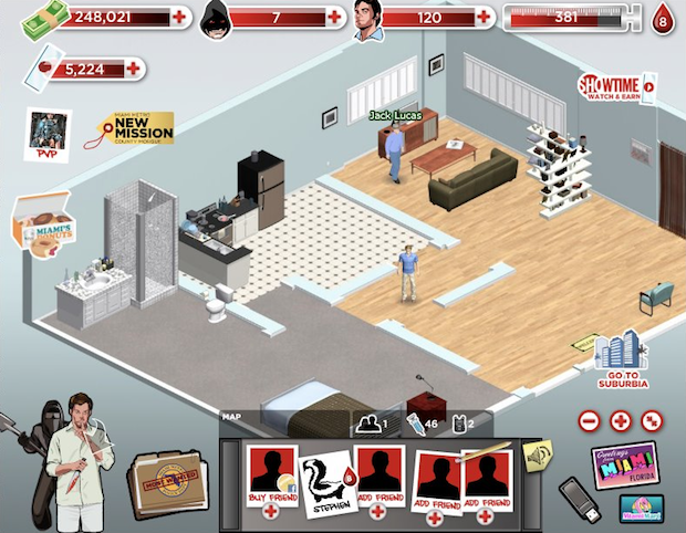 Free-play Dexter game launches for Facebook | GamesRadar+