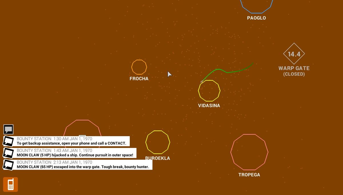 Expat is a game for Space Cowboy Jam about bounty hunters (in space ...