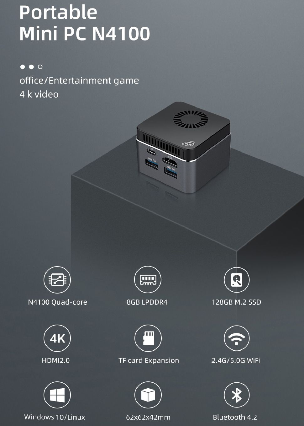 This miniature desktop PC fits into a pocket and delivers decent ...