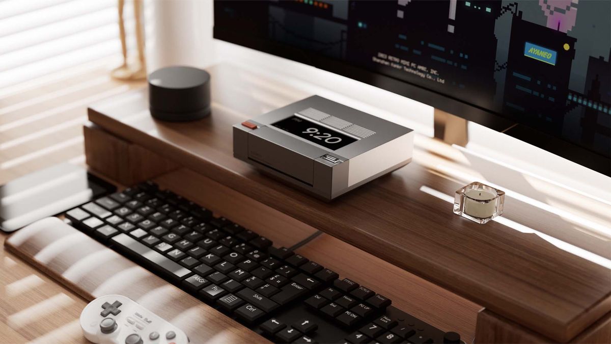 AYANEO unveils ANOTHER retro gaming mini PC, and this one is definitely ...