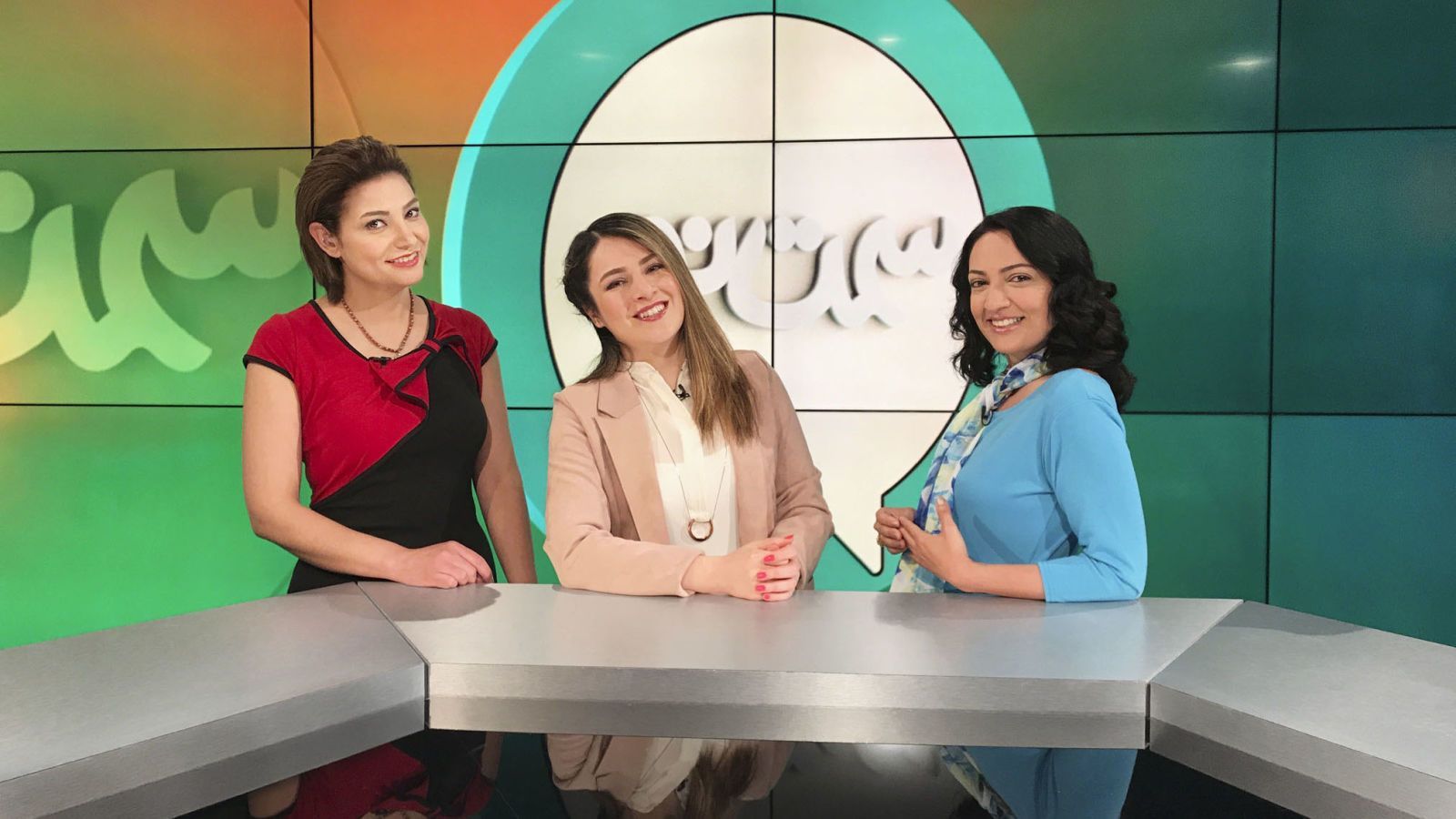 Iran Tehran All-Female Talk Show Samte No | Marie Claire
