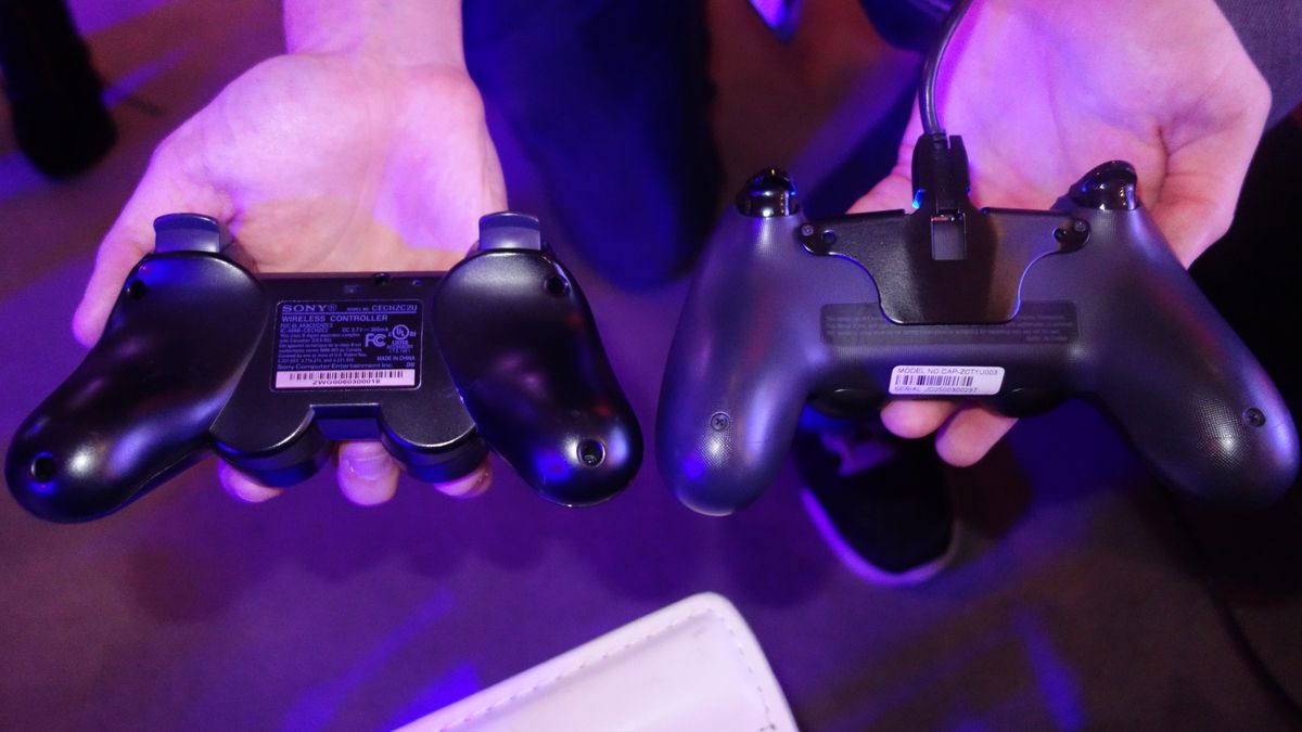 Side-by-side: PS4 gamepad vs PS3 gamepad: Page 2 - Page 2 | TechRadar