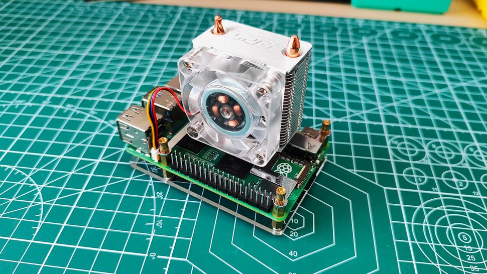52-Pi Ice-Tower Cooler for Raspberry Pi 5 Review: Muscle Car Cooling ...