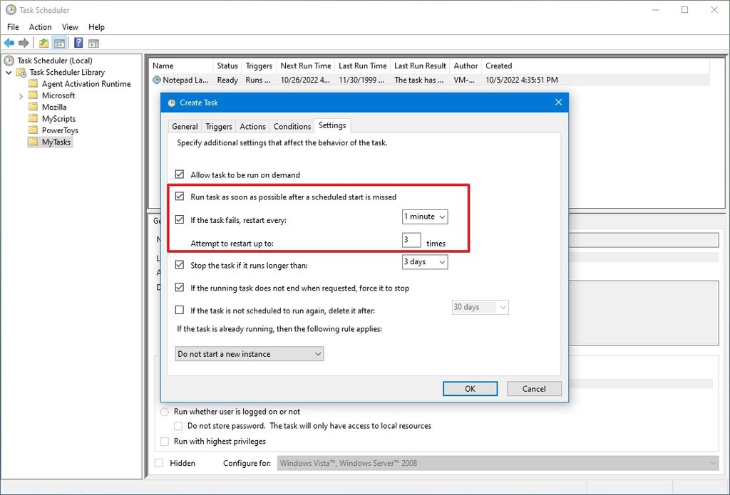 How To Create An Automated Task Using Task Scheduler On Windows 10 Windows Central