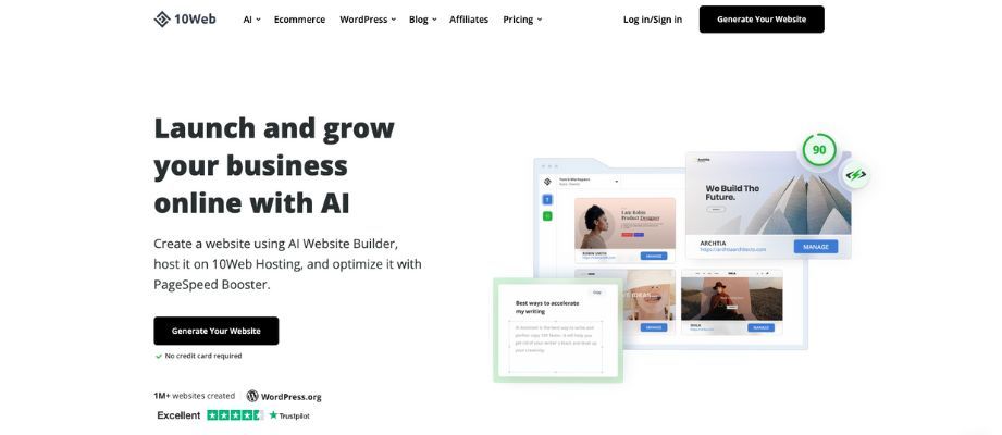 10Web website builder review 2024 | TechRadar