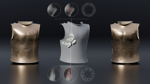 Archaeologists use 3D technology to 'unfold' bronze armor from Trojan ...