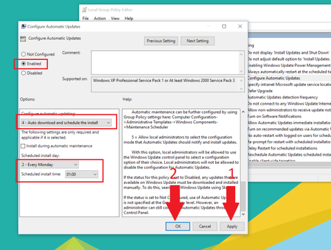 How to schedule Windows Update installations in Windows 10 Pro ...