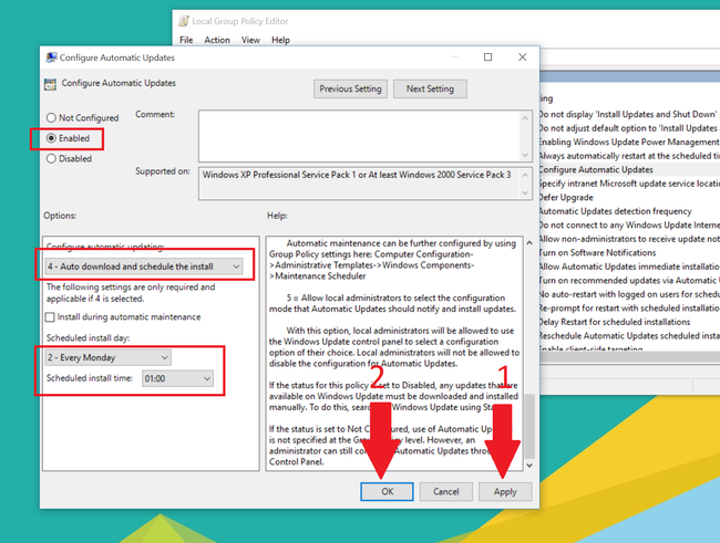 How to schedule Windows Update installations in Windows 10 Pro ...
