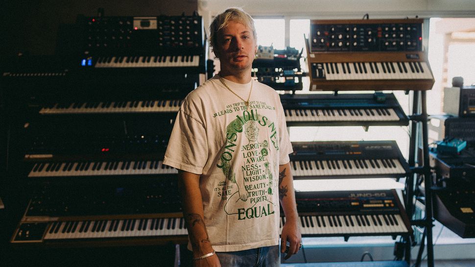 "I brought the synth into the studio with Harry, flicked through the ...