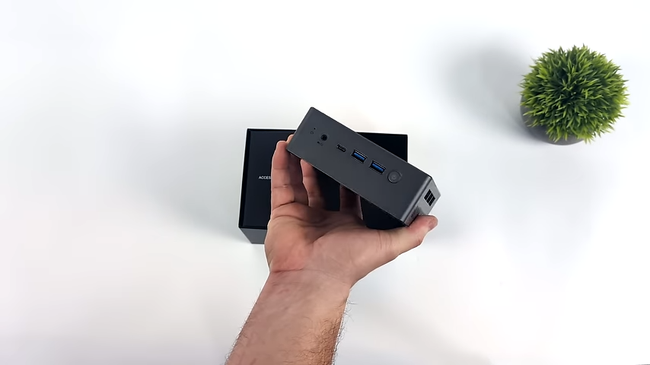 Mini PC with Ryzen Z1 shown off running Spider-Man and Forza | Windows ...