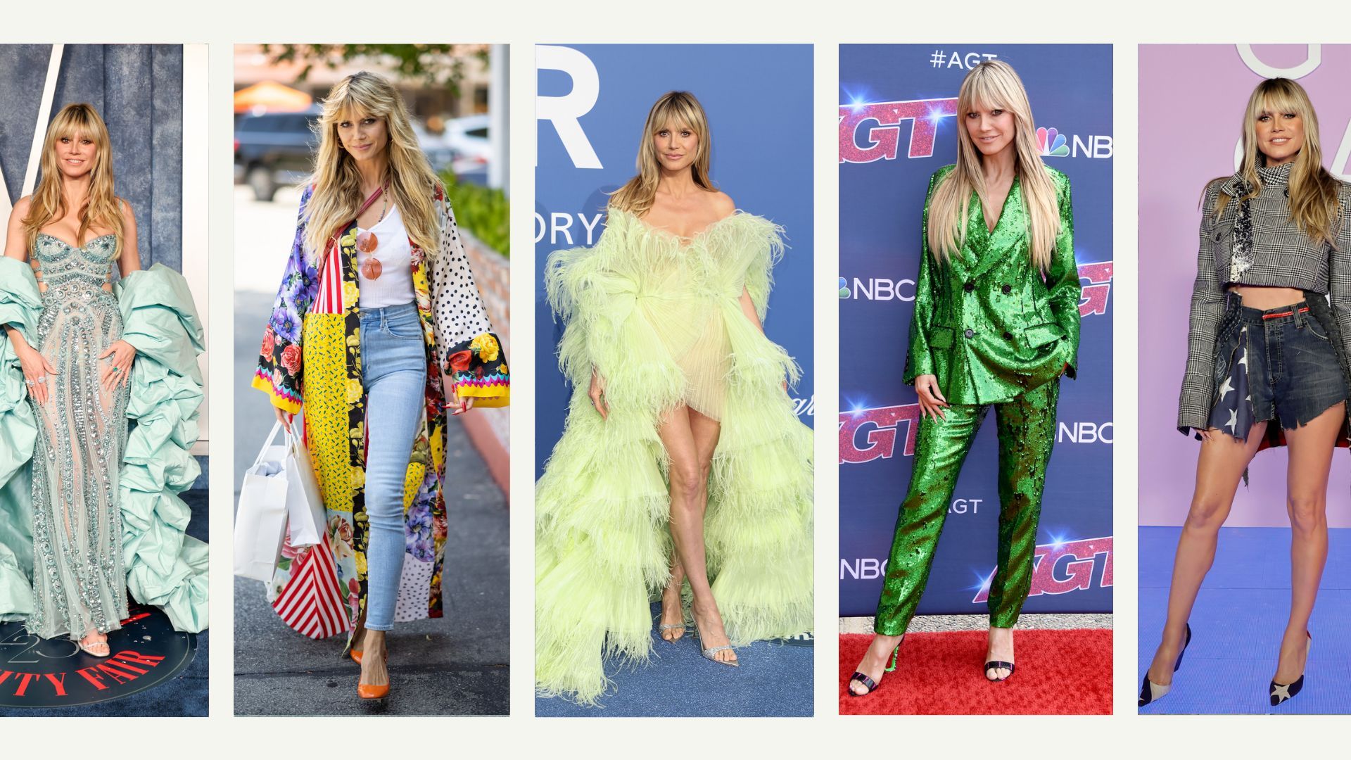 Heidi Klum's best looks: 32 iconic outfits through the years | Woman & Home