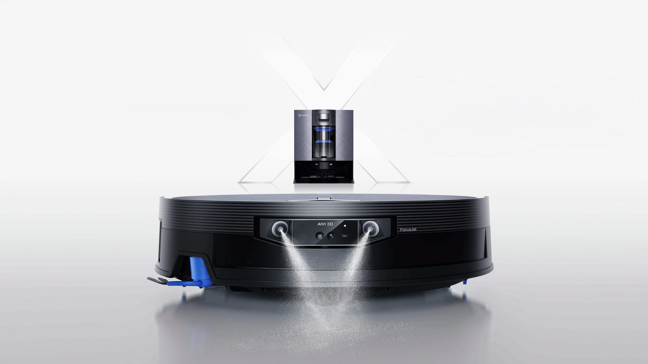 Ecovacs’ new robot vacuum sprays before it mops for a deeper clean | T3