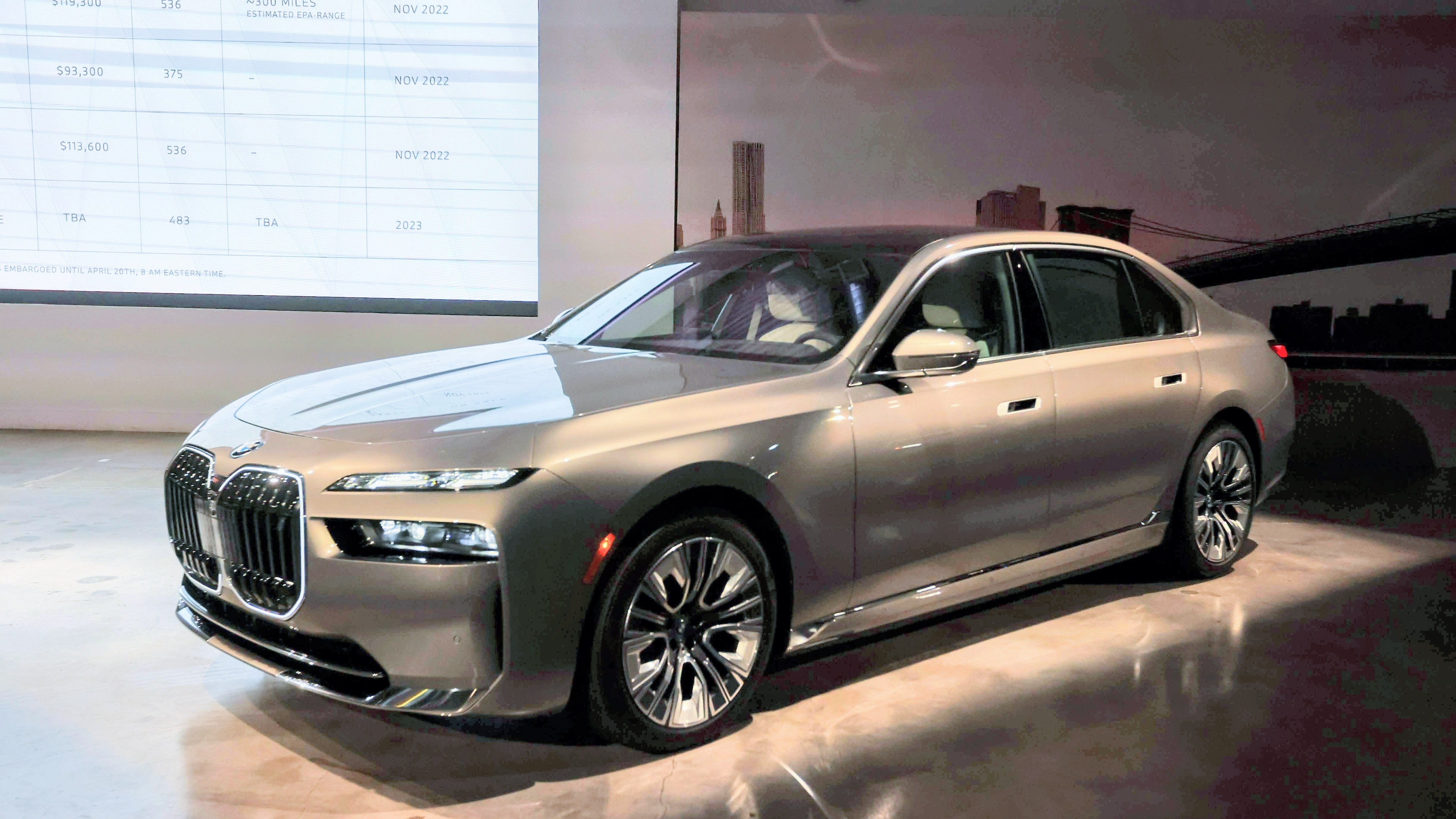 BMW I7 First Look Luxury Comfort And A Massive 31 3 inch Theater BMW I7 First Look Luxury Comfort And A Massive 31 3 inch Theater