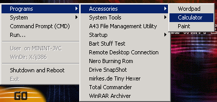 Desktop And Start Menu - Windows XP a Goner? First Aid for your Windows ...