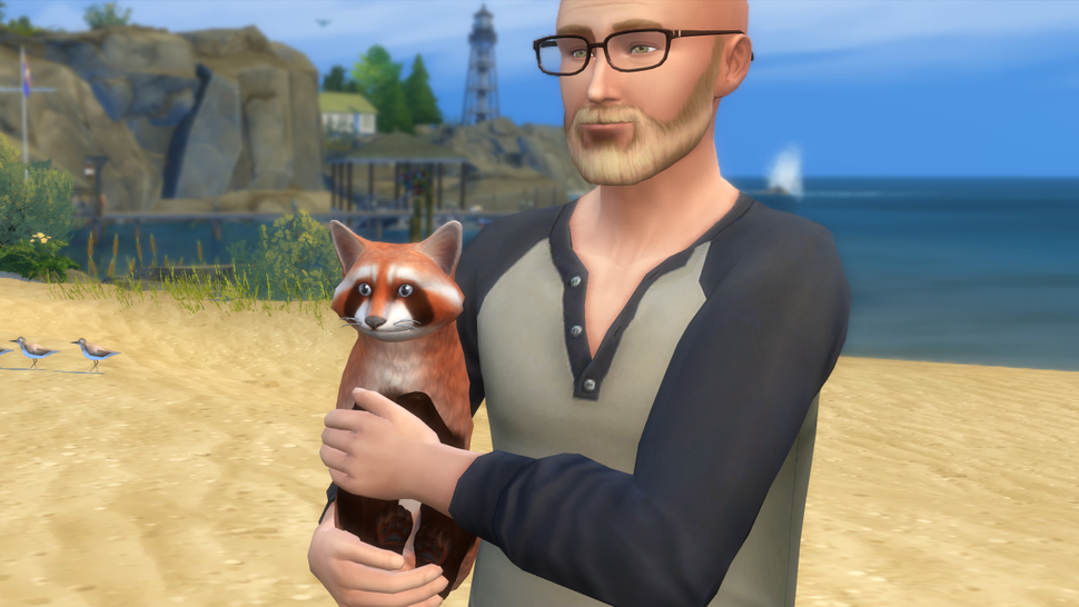 I bred raccoons and cats in The Sims 4 to create the cutest animal ever ...
