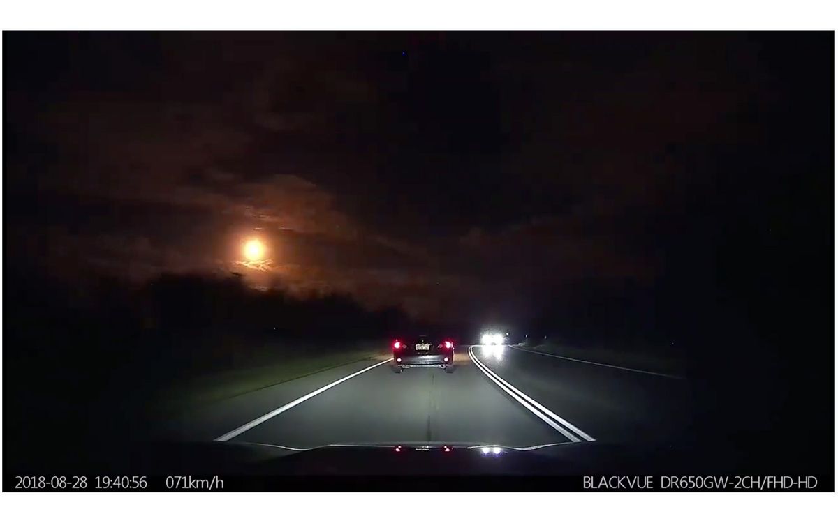 In Photos: Brilliant Fireball Over Perth, Australia of Aug. 28, 2018 ...