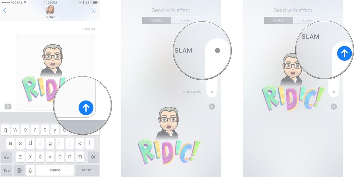 Can't see the new iMessage bubble effects in iOS 10? Here's how to fix ...