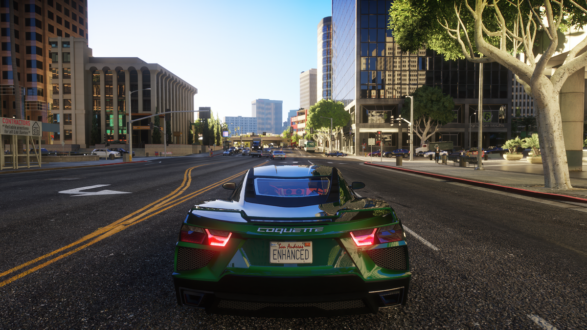 GTA 6 is delayed, but GTA 5 looks almost as good with this stunning mod ...
