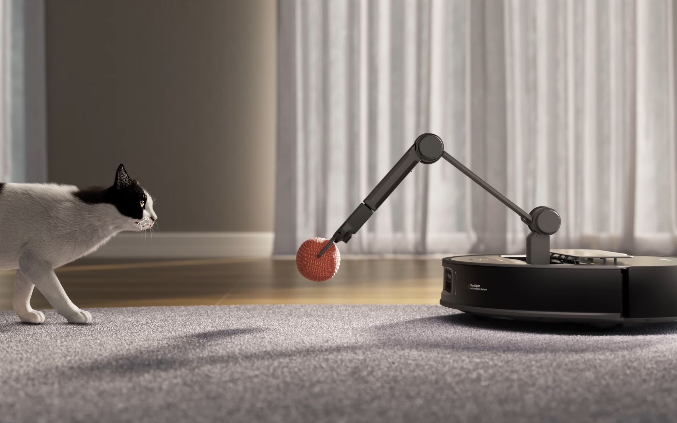 They've started putting arms onto robot vacuums, so we're closer to ...