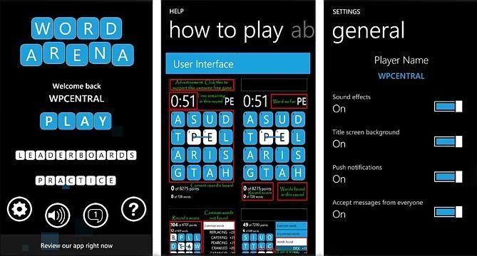 Word Arena - Review/Preview [Updated] | Windows Central