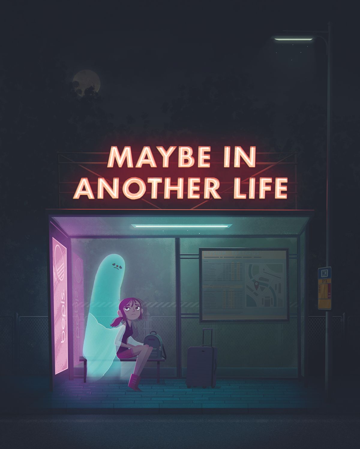 Inside these spooky illustrations of night-time antics, complete with ...