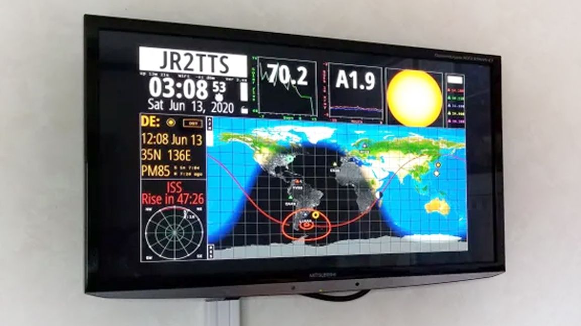 This Raspberry Pi HamClock is Perfect for Amateur Radio Enthusiasts ...
