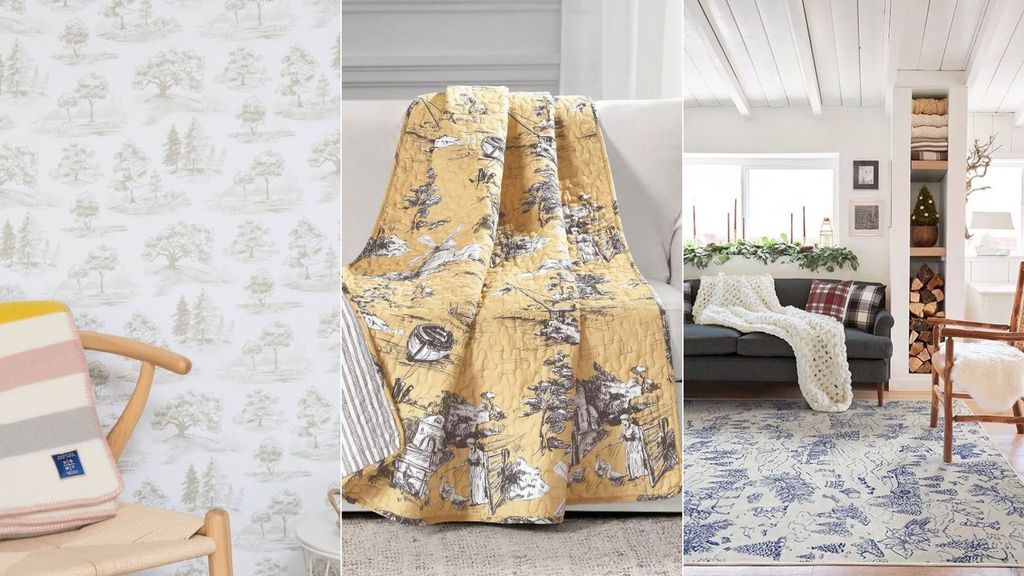 Toile is the traditional print that's making a modern-day comeback ...