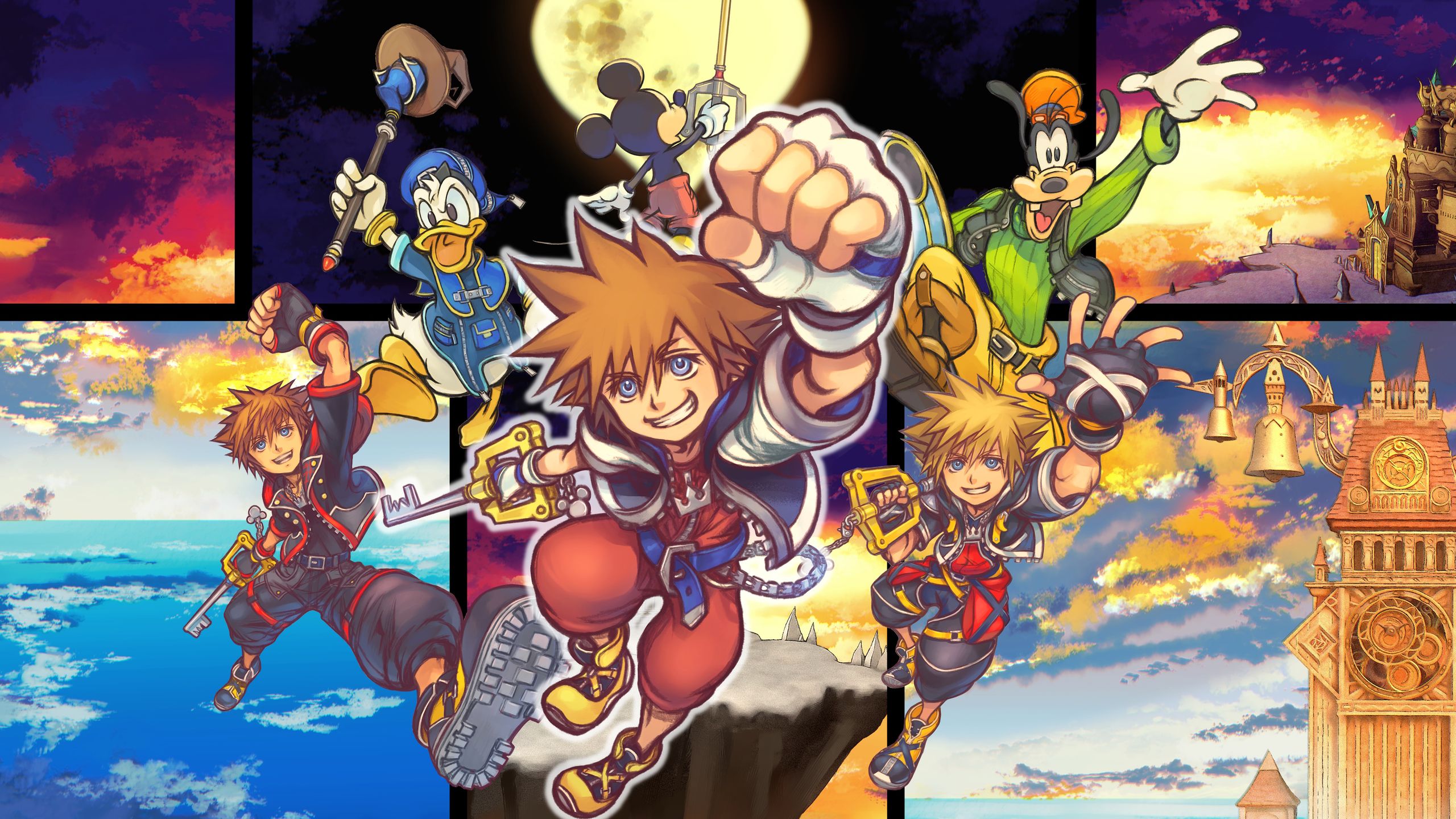 Donald Duck has five fingers in official art for Kingdom Hearts ...