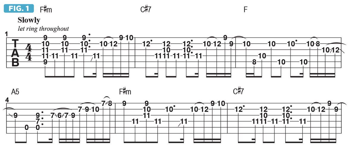 How to weave small two-note chords around a guitar melody | Guitar World