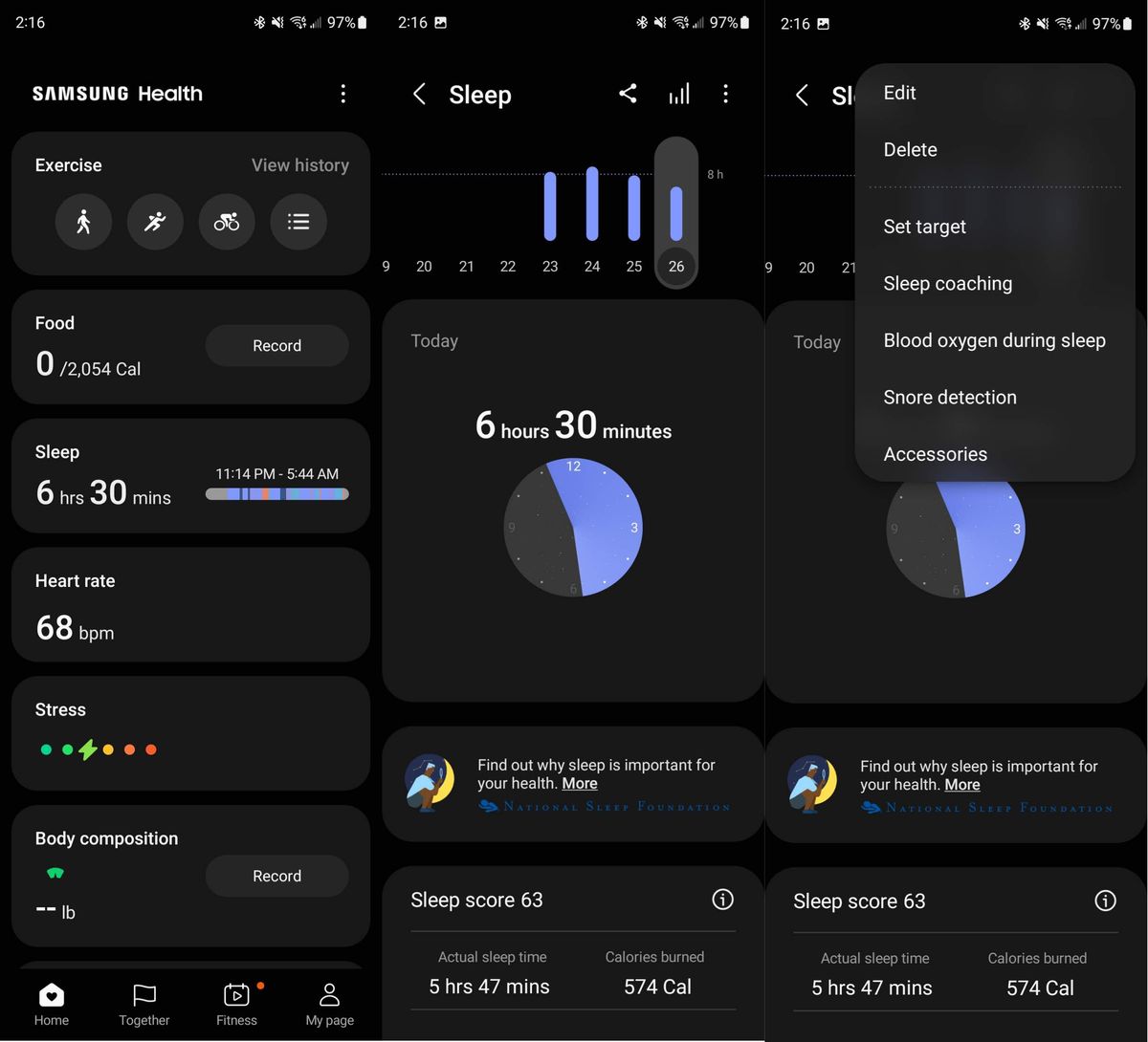 How to use sleep tracking on Samsung Galaxy Watch 5 and Watch 5 Pro ...