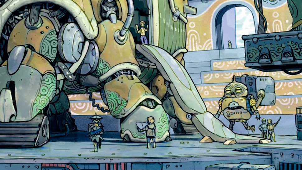 How to create key art for video games in Photoshop and Blender ...