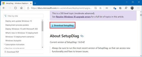 How to use SetupDiag to determine reason of upgrade problems on Windows 10 | Windows Central