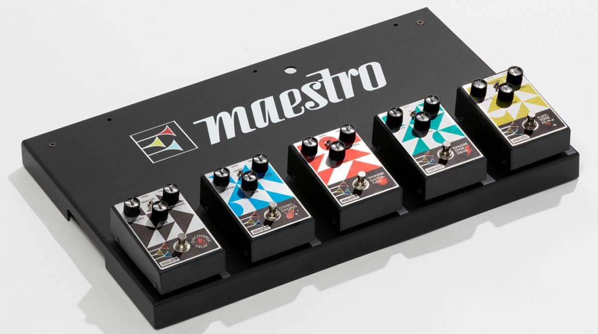 Iconic pedal brand Maestro returns with five all-new stompboxes ...