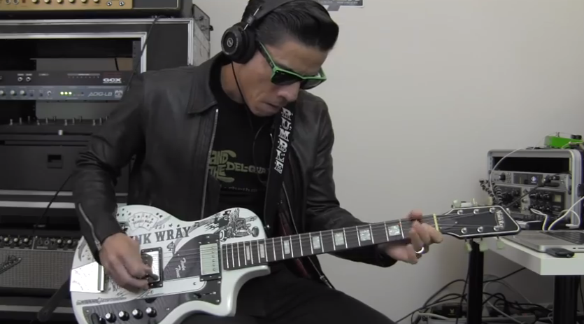 RJ Ronquillo Demos Eastwood Guitars' New Link Wray Tribute Model ...