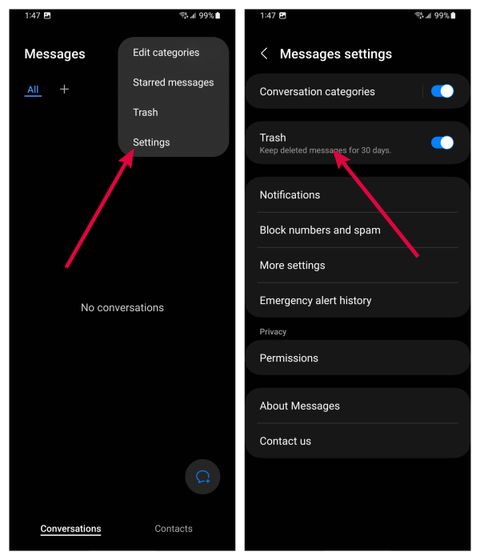 How to recover permanently deleted text messages on Android | Laptop Mag